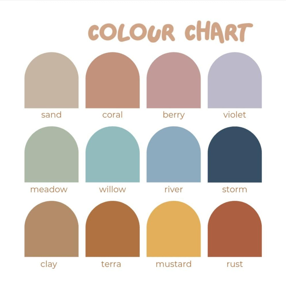 Smiley | Colour Options – Little Dandy Co.